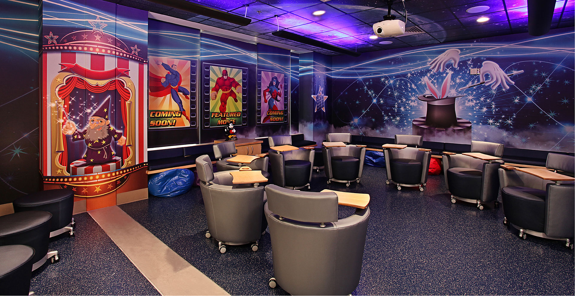 Bronson Room of Magic - Diekema Hamann Architecture & Engineering